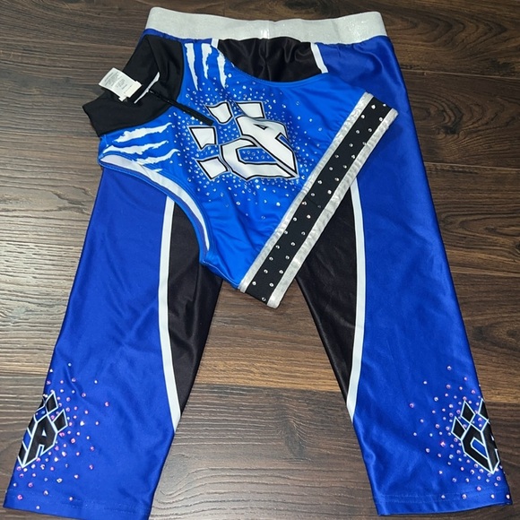 Rebel Athletic | Other | Rebel Cheer Athletics Capri And Top Practice ...